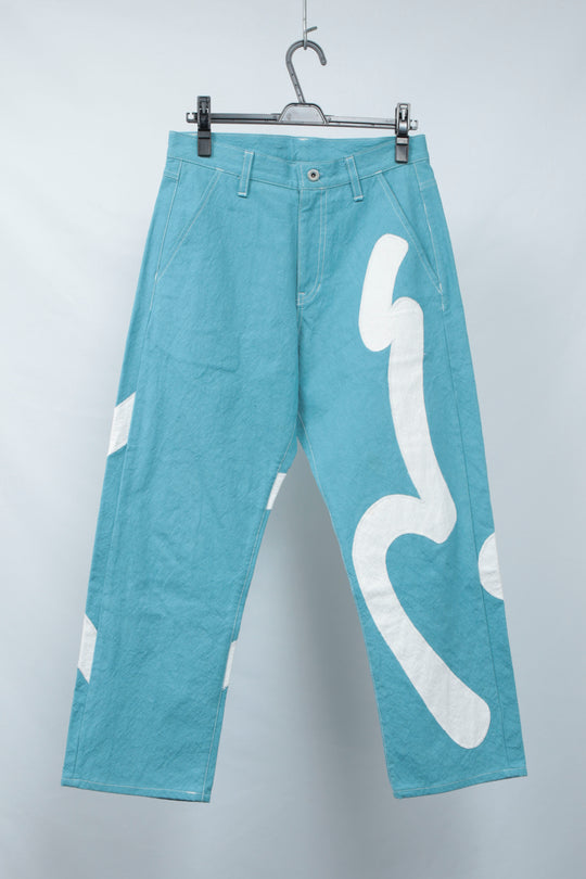 odd wide pants light blue – R for D
